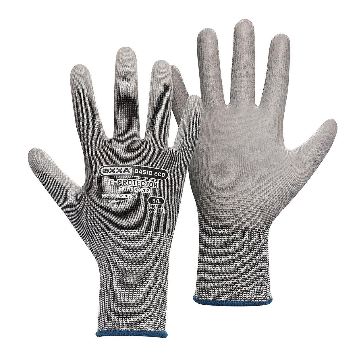 12 Paar OXXA Basic Eco E-Protector Cut C 52-702 Snijhandschoen ...