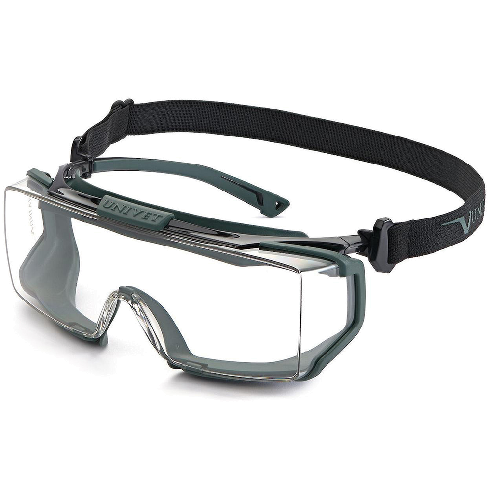 Univet 5X2 Advanced Hybrid Clear Overglasses - Unishore Workwear